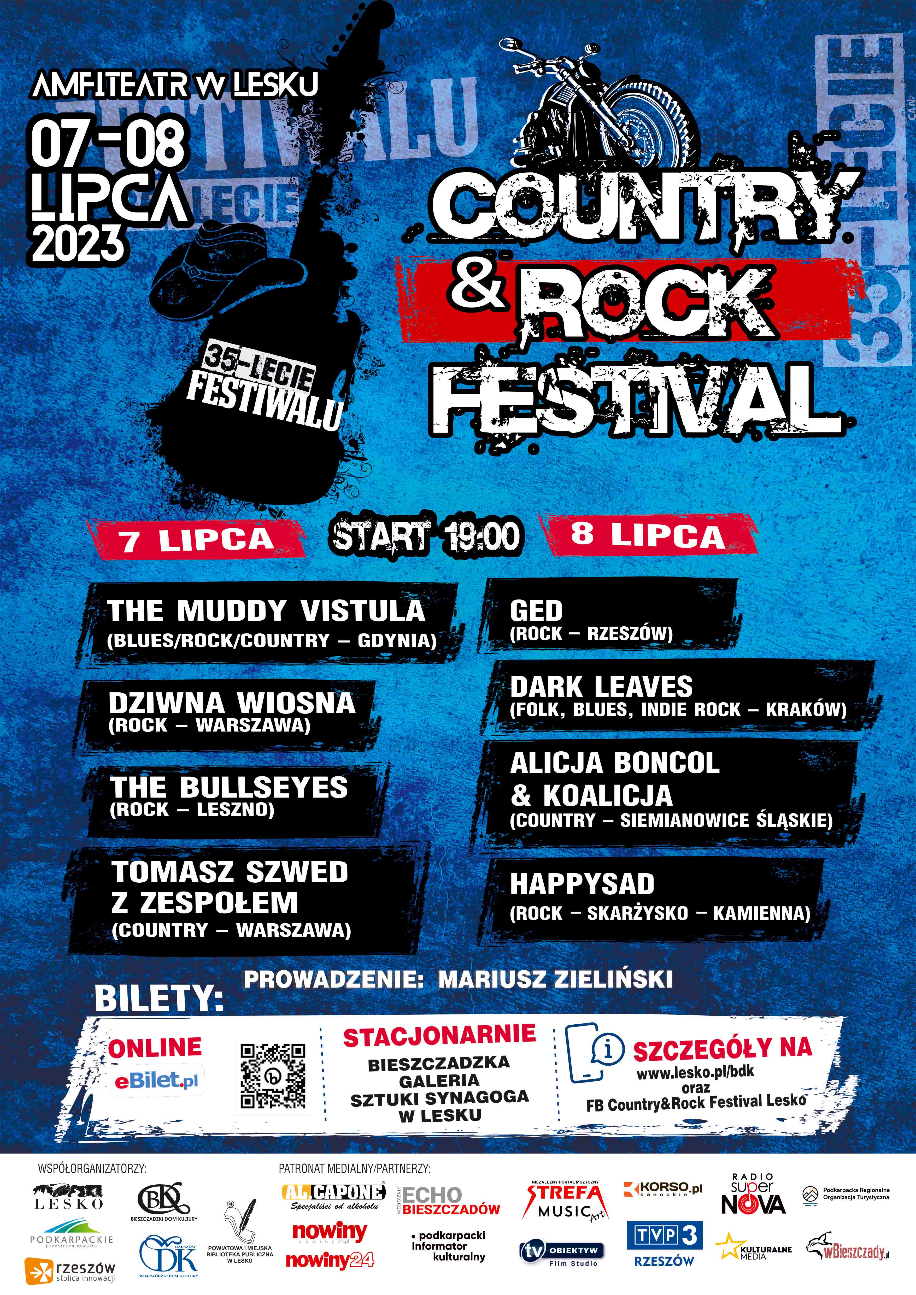 Jubileuszowa 35 edycja Country&Rock Festival Lesko już w najbliższy weekend | Urząd Miasta i ...